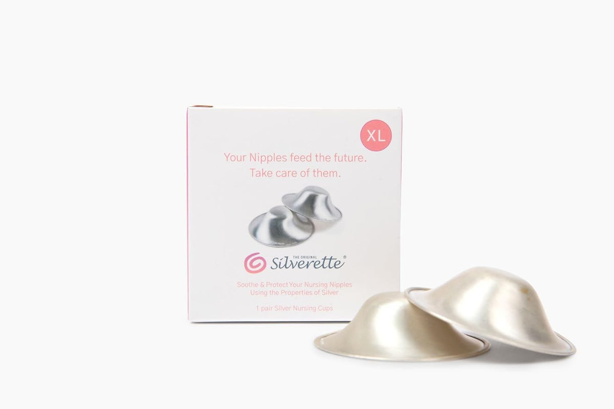 SILVERETTE SILVER NURSING CUPS — Little Luxury